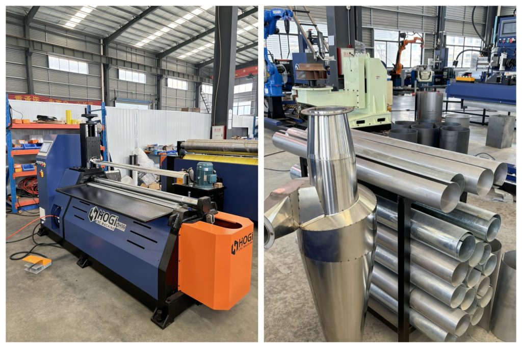 metal sheet rolling machine | cnc plate rolling machine | 4 roller