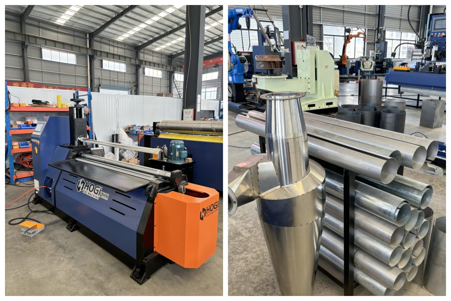 metal sheet rolling machine | cnc plate rolling machine | 4 roller