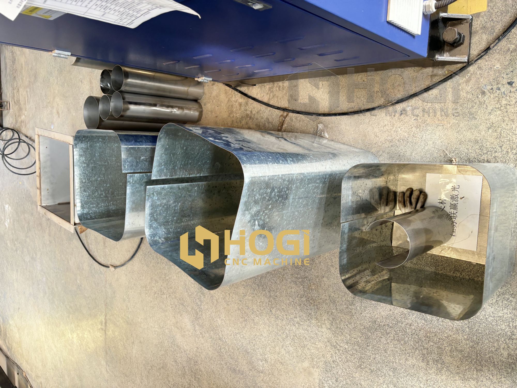 4-Roller Rolling Machine Oval duct Cylinder plate bending machine