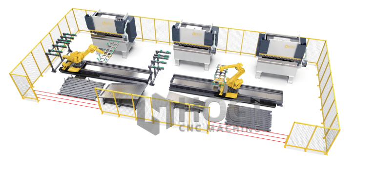 HOGI Fully Automatic Robot Bending Machine - www.hogimachine.com